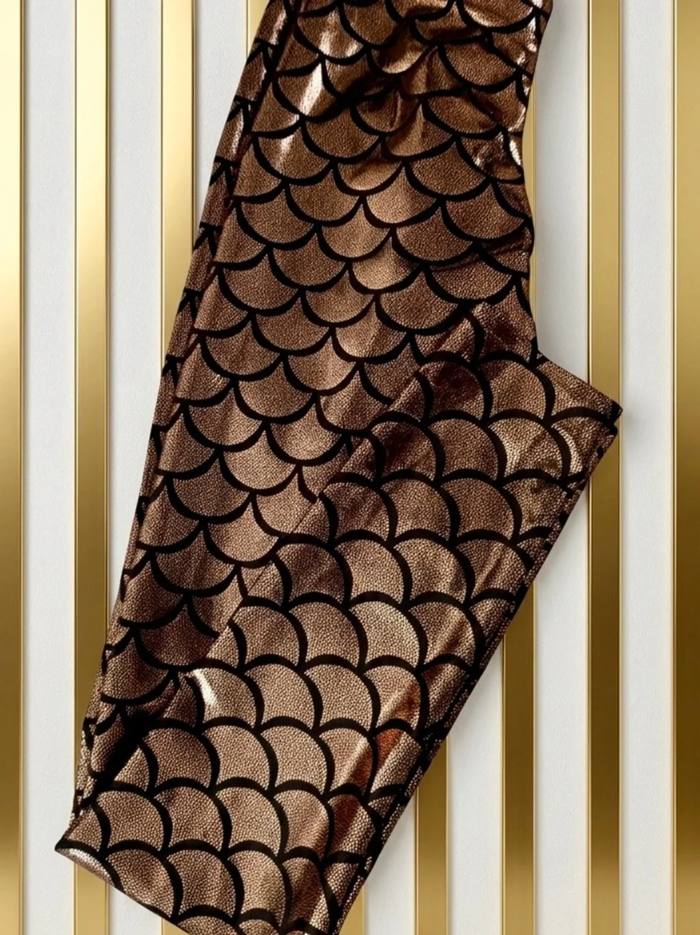 Blackmilk | Pants & Jumpsuits | Blackmilk Bronze And Black Metallic ...